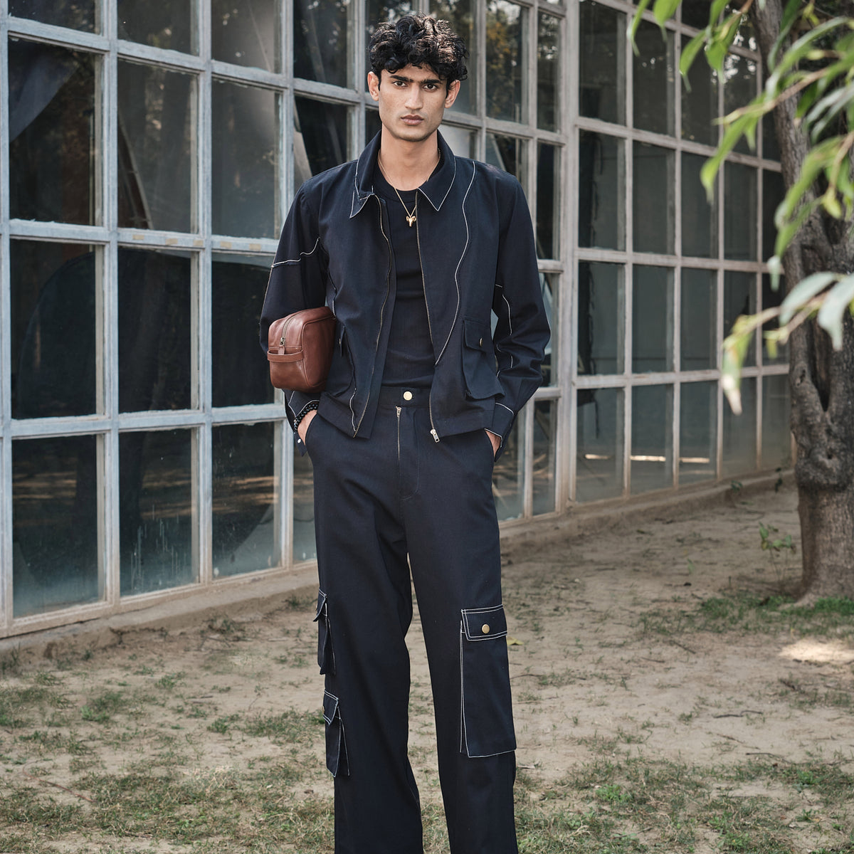 ALVARO JACKET - BLACK – October Jaipur
